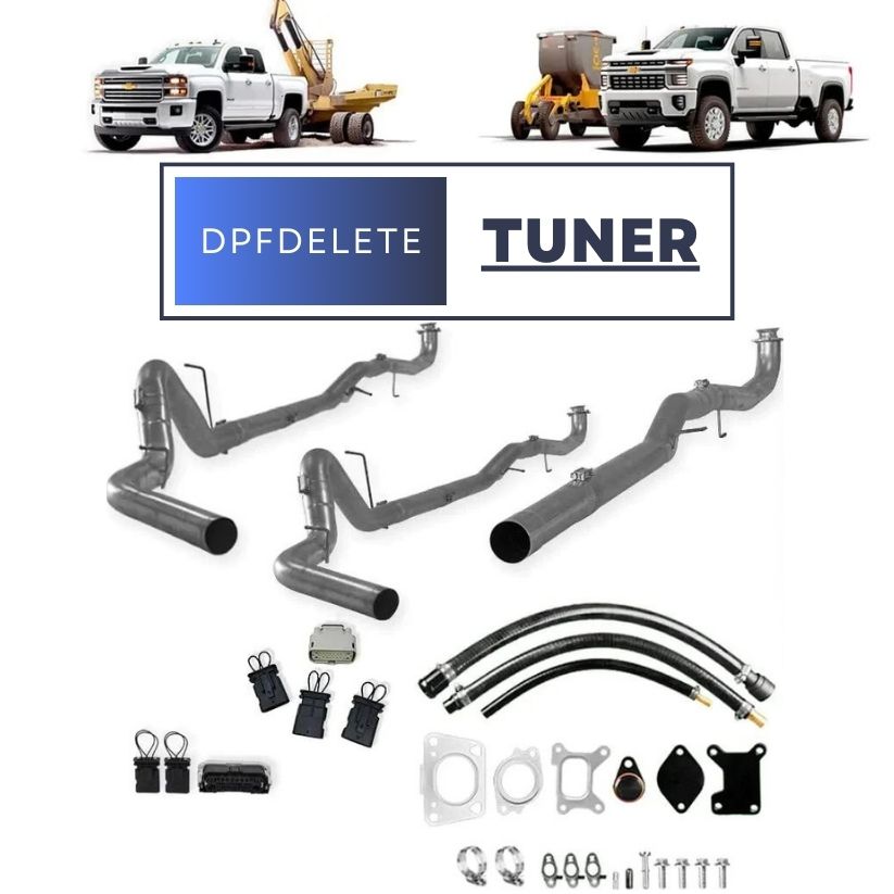 Full Delete Kit DPF DEF EGR For GM Duramax L5P (2017-2023 ...